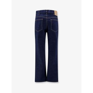 Celine | Jeans | Celine Women Cotton Jeans With Back Leather Patch ...